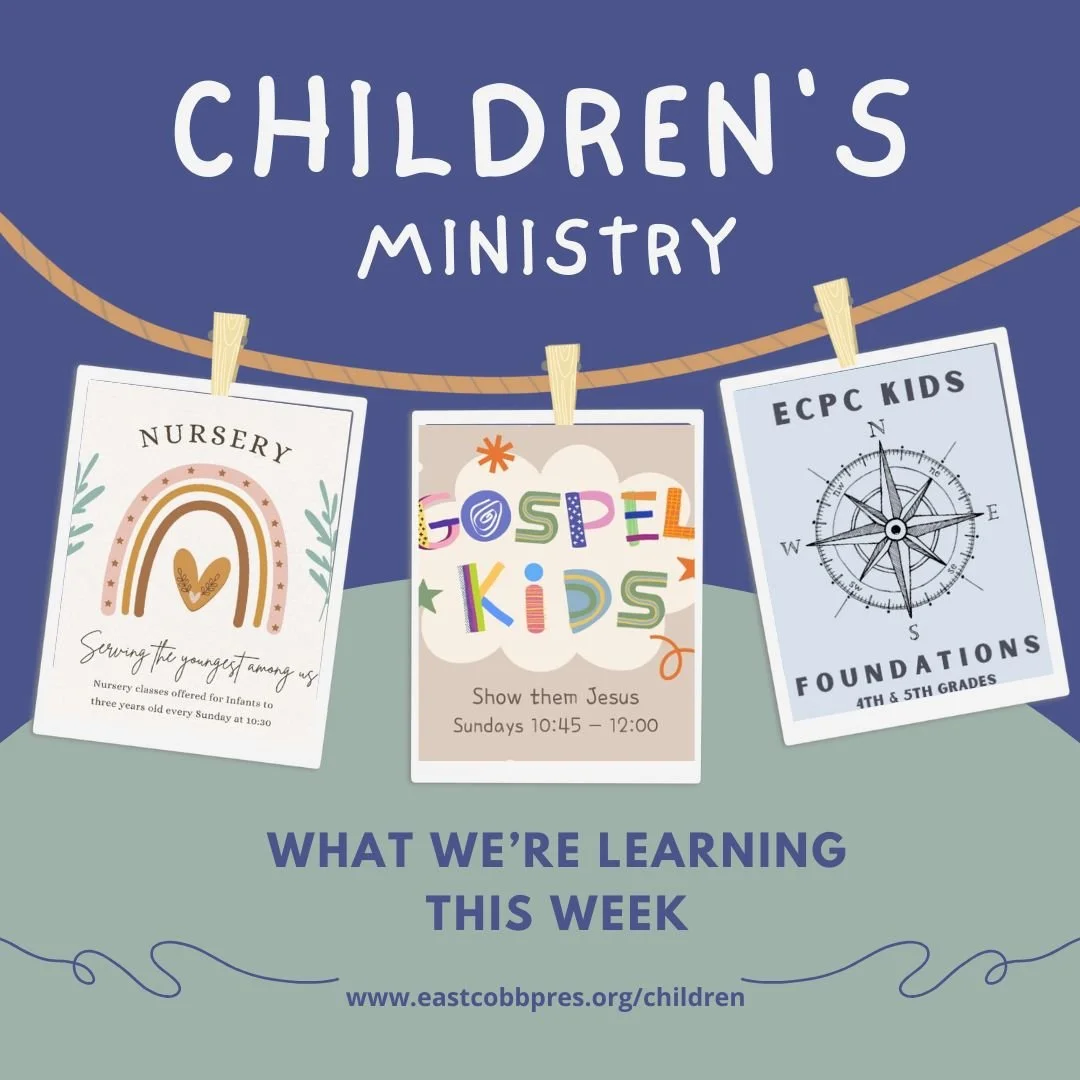 Children — East Cobb Presbyterian Church