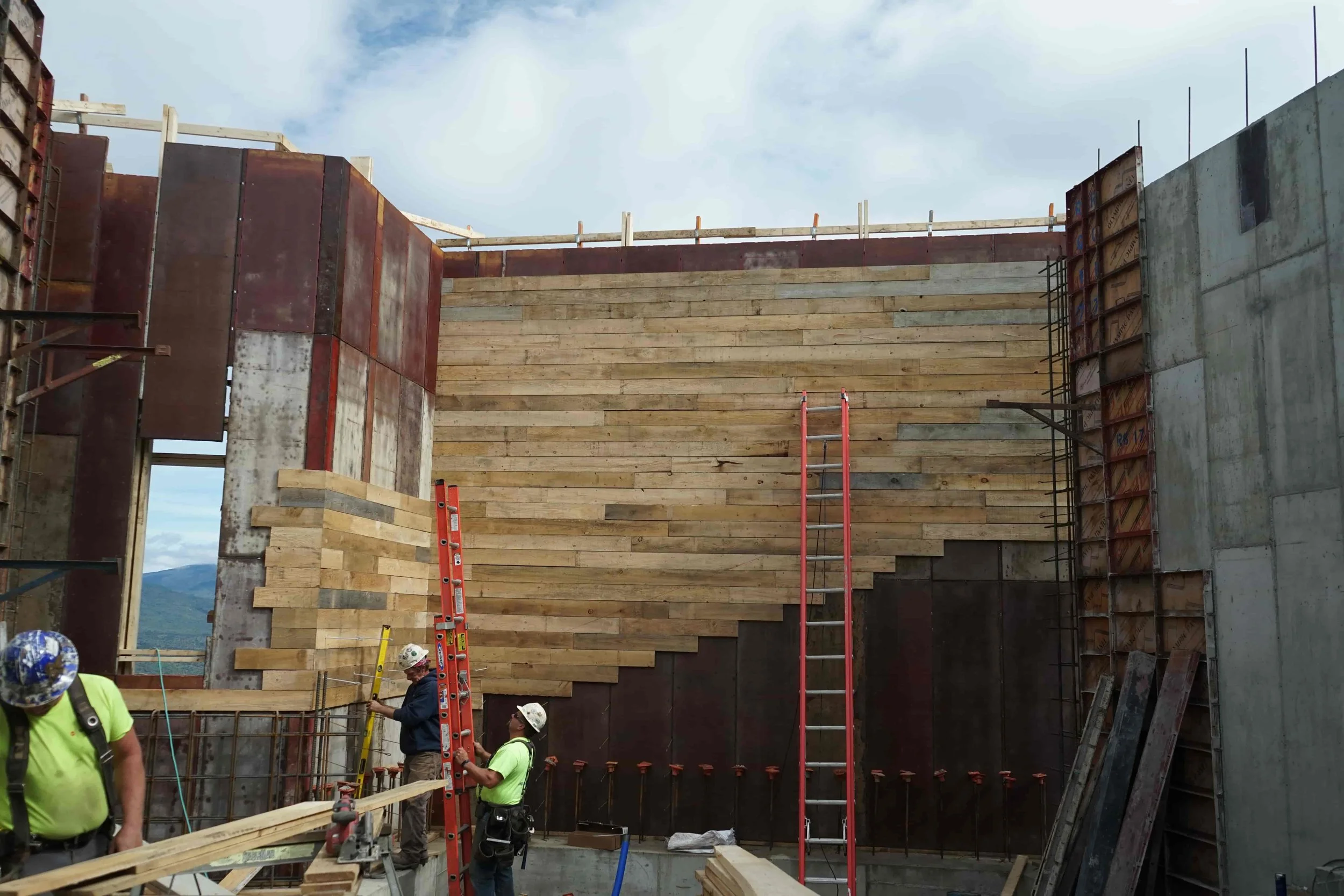 Board Form Concrete — Steel Dog