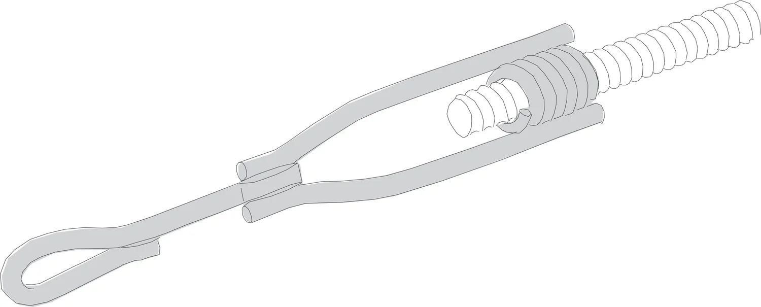 Loop Coil™ Tie — Steel Dog