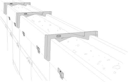 Stacking Clips — Steel Dog