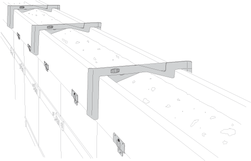 Stacking Clips — Steel Dog