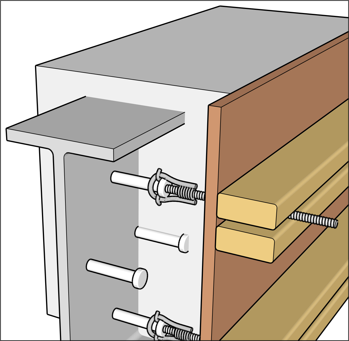 Stud Tie — Steel Dog