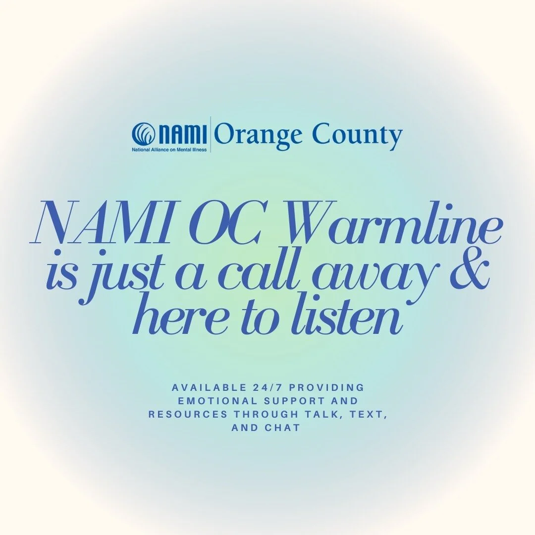 NEW! Family and Friends Seminar (via ZOOM) — NAMI Orange County