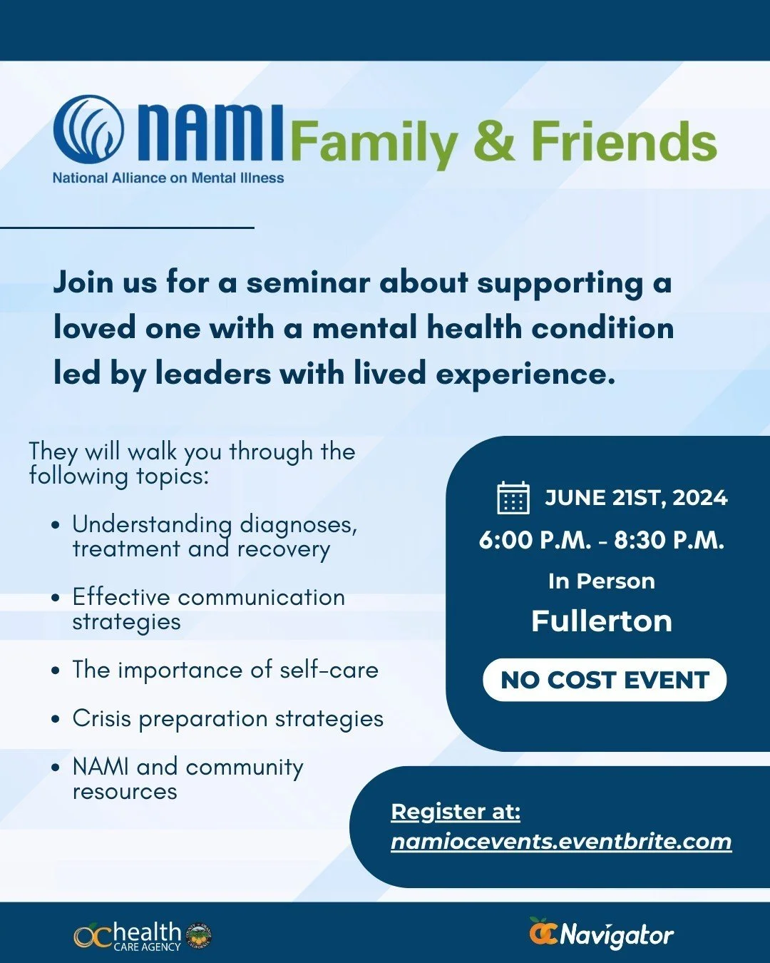 NAMIWalks 2022 Kick Off Event — NAMI Orange County