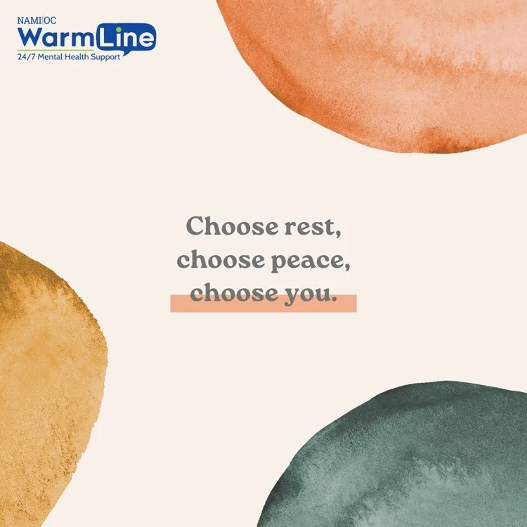 NAMI OC WarmLine - Call/Text 714-991-6412 — NAMI Orange County