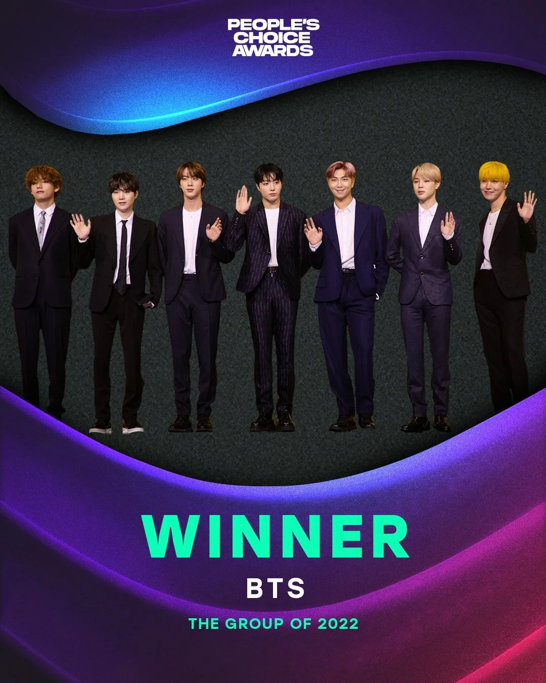 BTS Wins Group Of The Year At The People's Choice Awards For The Third Consecutive Year — US BTS ...