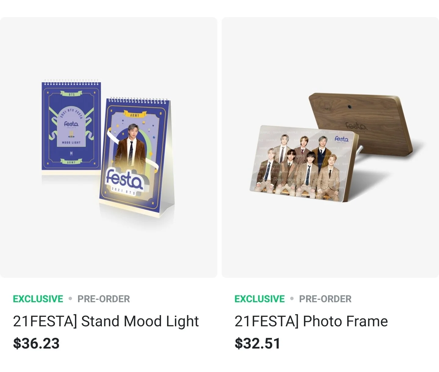 BTS FESTA 2021 Merch Collection — US BTS ARMY