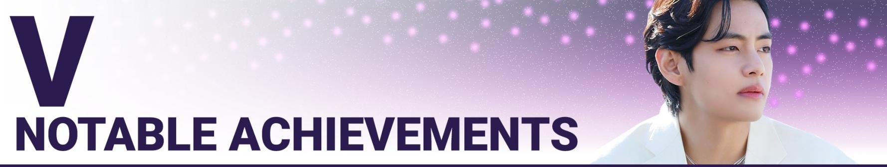 V Achievements — US BTS ARMY