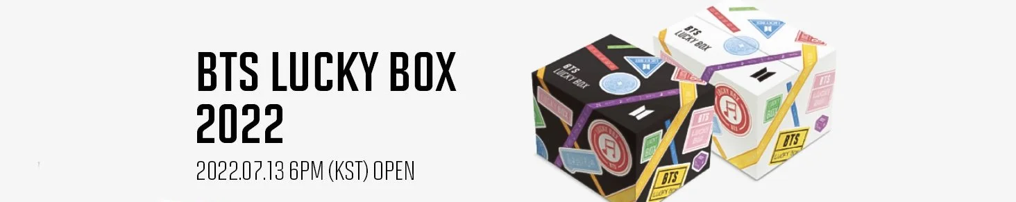 [MERCH] BTS Lucky Box 2022 — US BTS ARMY