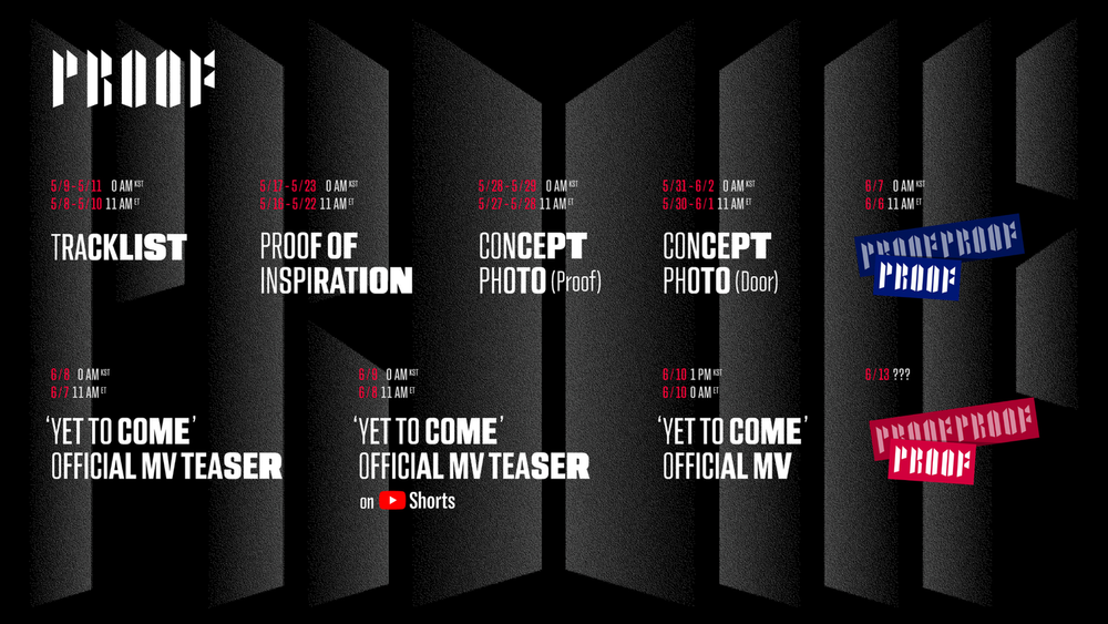 [BTS DISCOGRAPHY] PROOF — US BTS ARMY