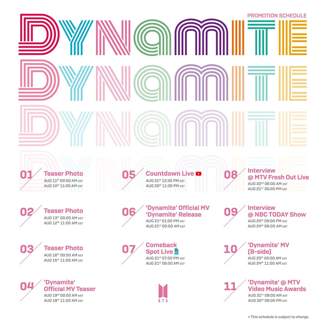 [DISCOGRAPHY] DYNAMITE — US BTS ARMY