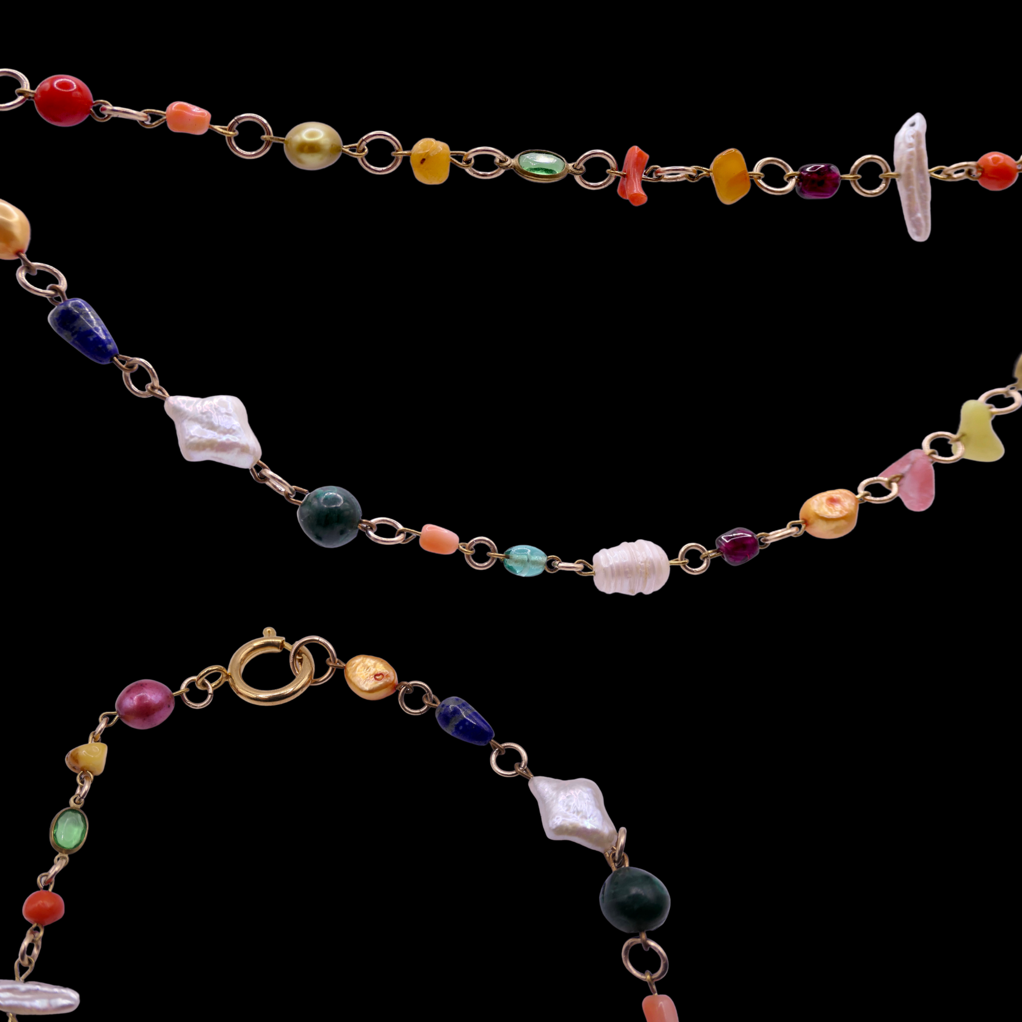 Reclaimed Jewel Choker — Musée Roo