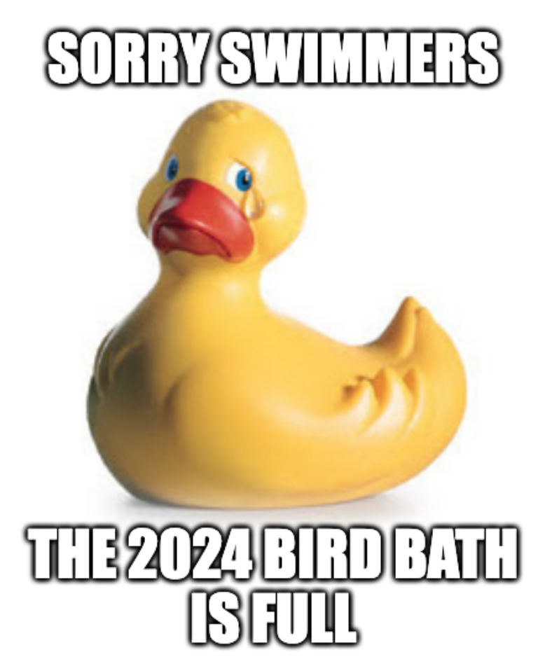25th Bird Bath Invitational — 2024 Fox Cities Summer Meets
