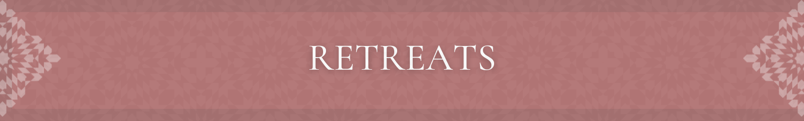 Retreats Landing Page — Al-Maqasid