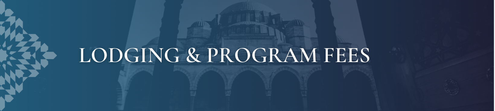 Lodging & Program Fees — Al-Maqasid