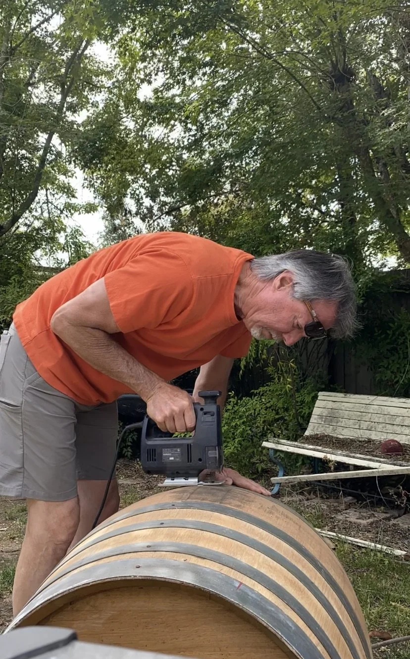 DIY Wine Barrel Chairs — Balletto Vineyards