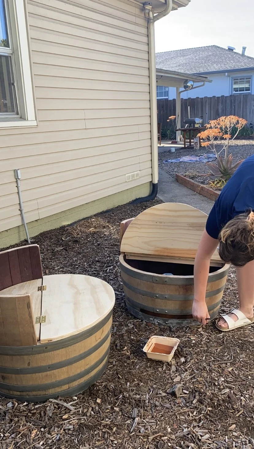 DIY Wine Barrel Chairs — Balletto Vineyards