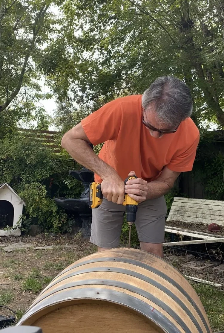 DIY Wine Barrel Chairs — Balletto Vineyards