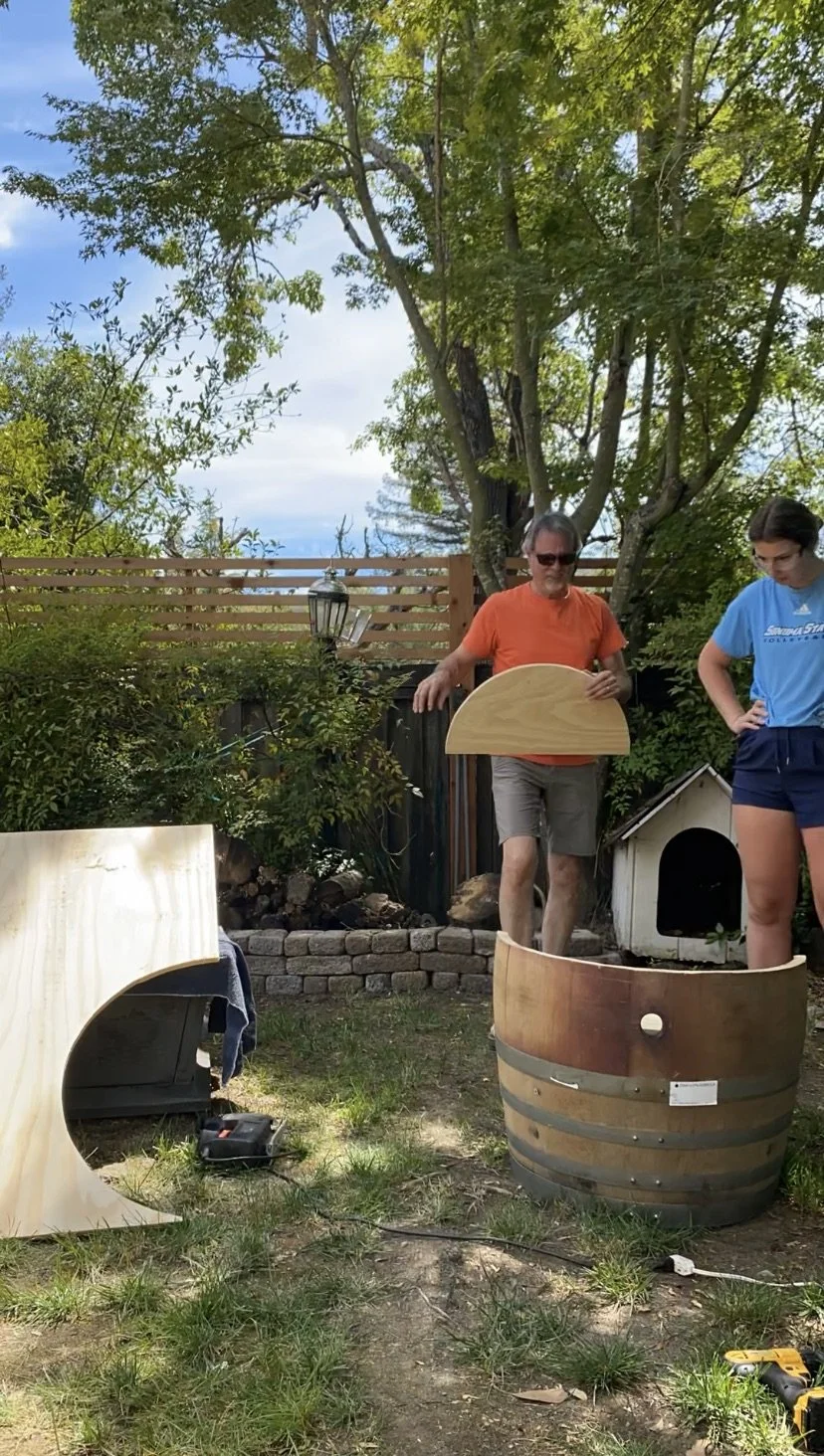 DIY Wine Barrel Chairs — Balletto Vineyards