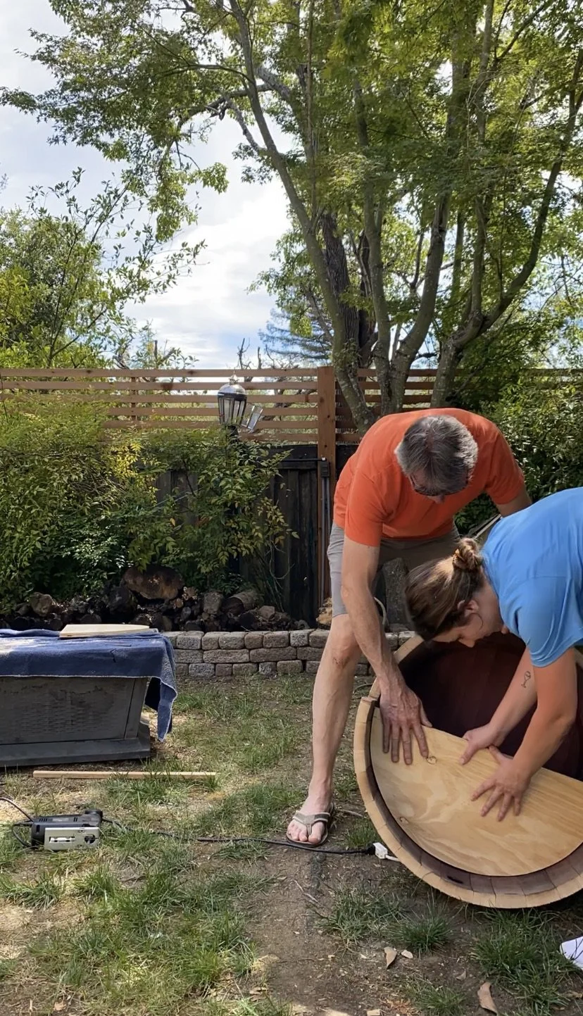 DIY Wine Barrel Chairs — Balletto Vineyards