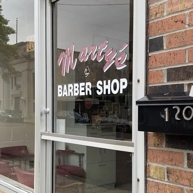 Bear @ Marty's Barbershop