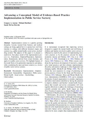 Publications — EPIS Framework