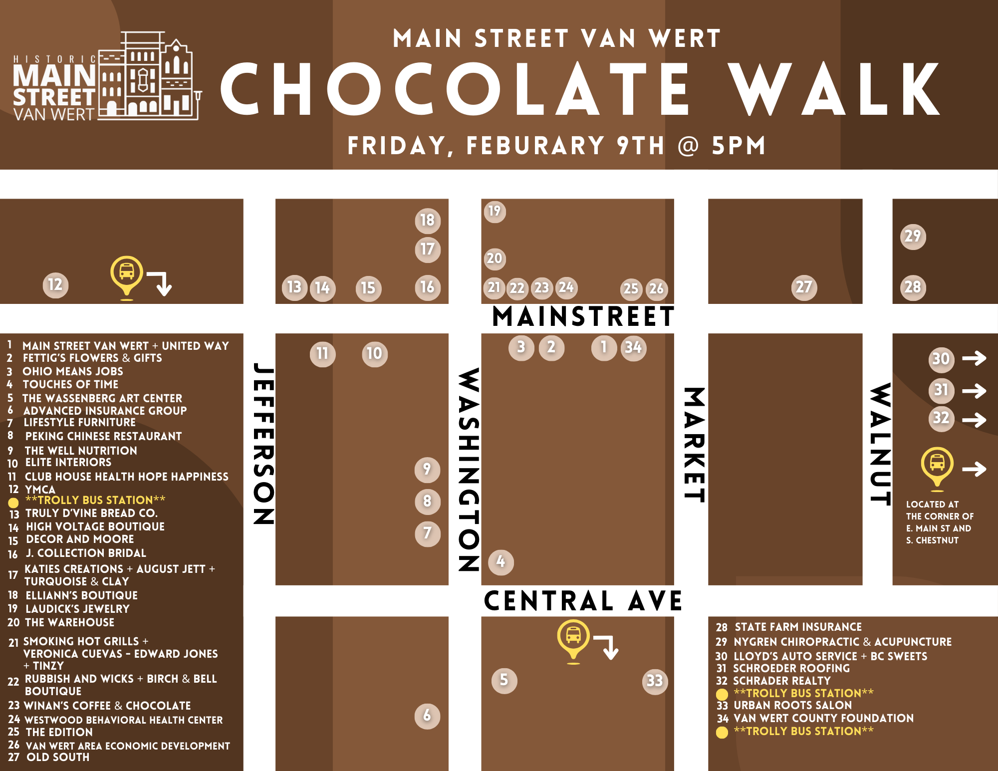 Chocolate Walk — MSVW