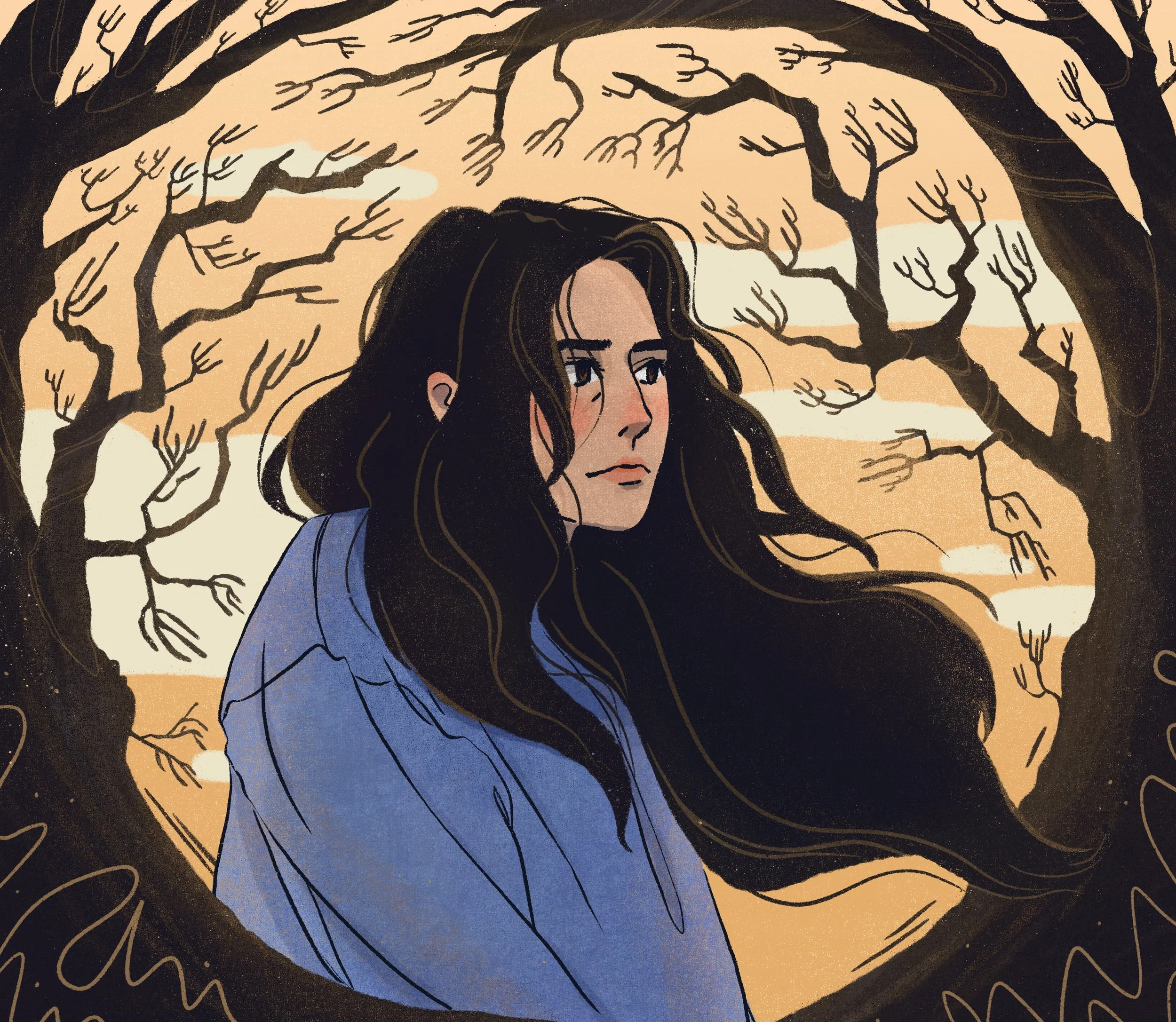 SPOOKY SELF-PORTRAIT — KAT SCHNEIDER