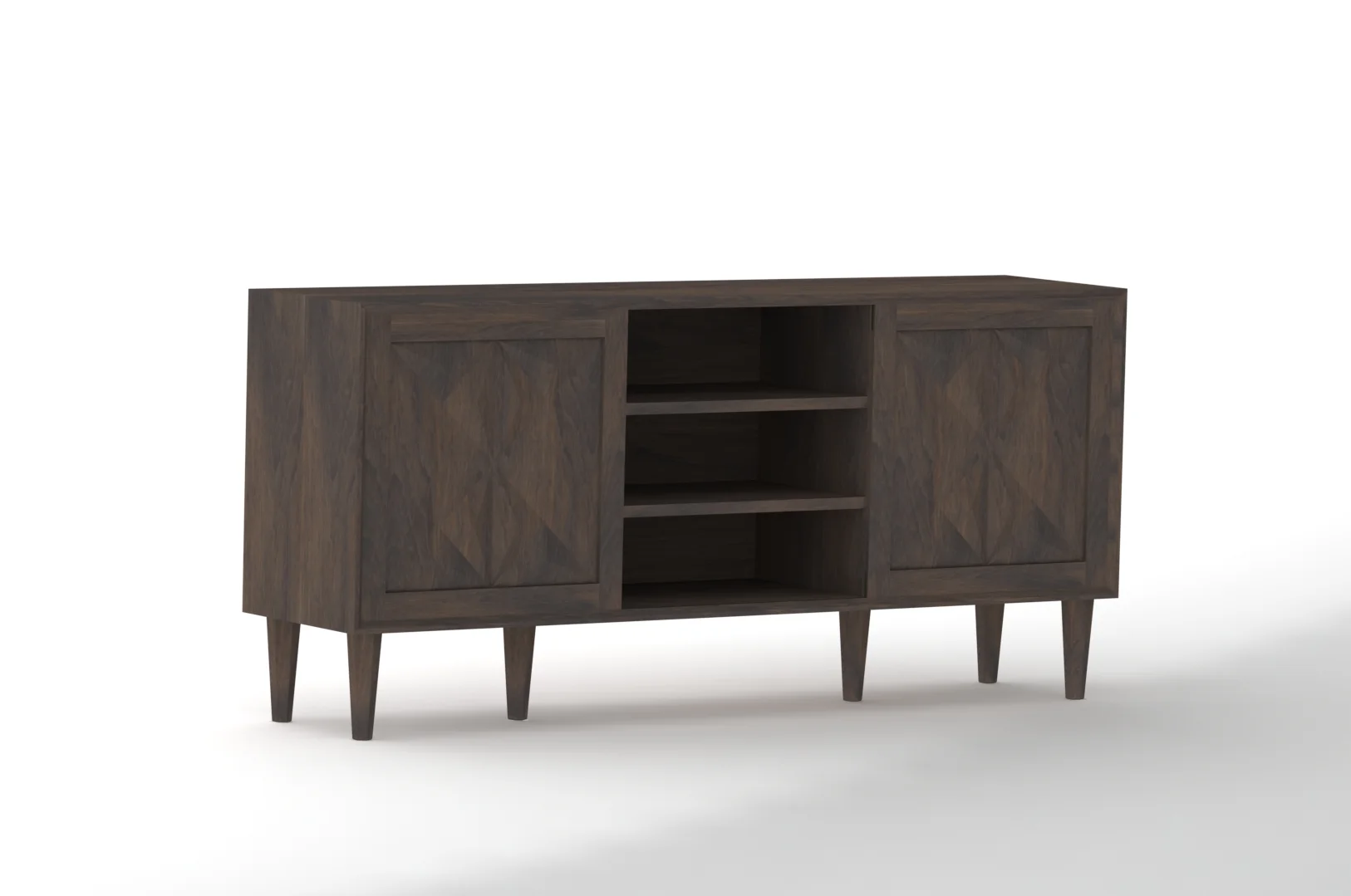 OXIDIZED OAK CREDENZA — Towards Nightfall