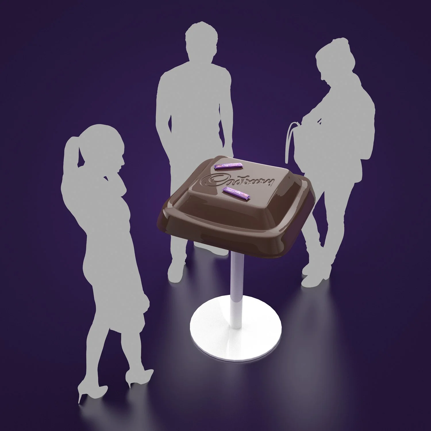 Cadbury: Dairy Milk — DBYD | 3D & 2D CREATIVE DESIGN