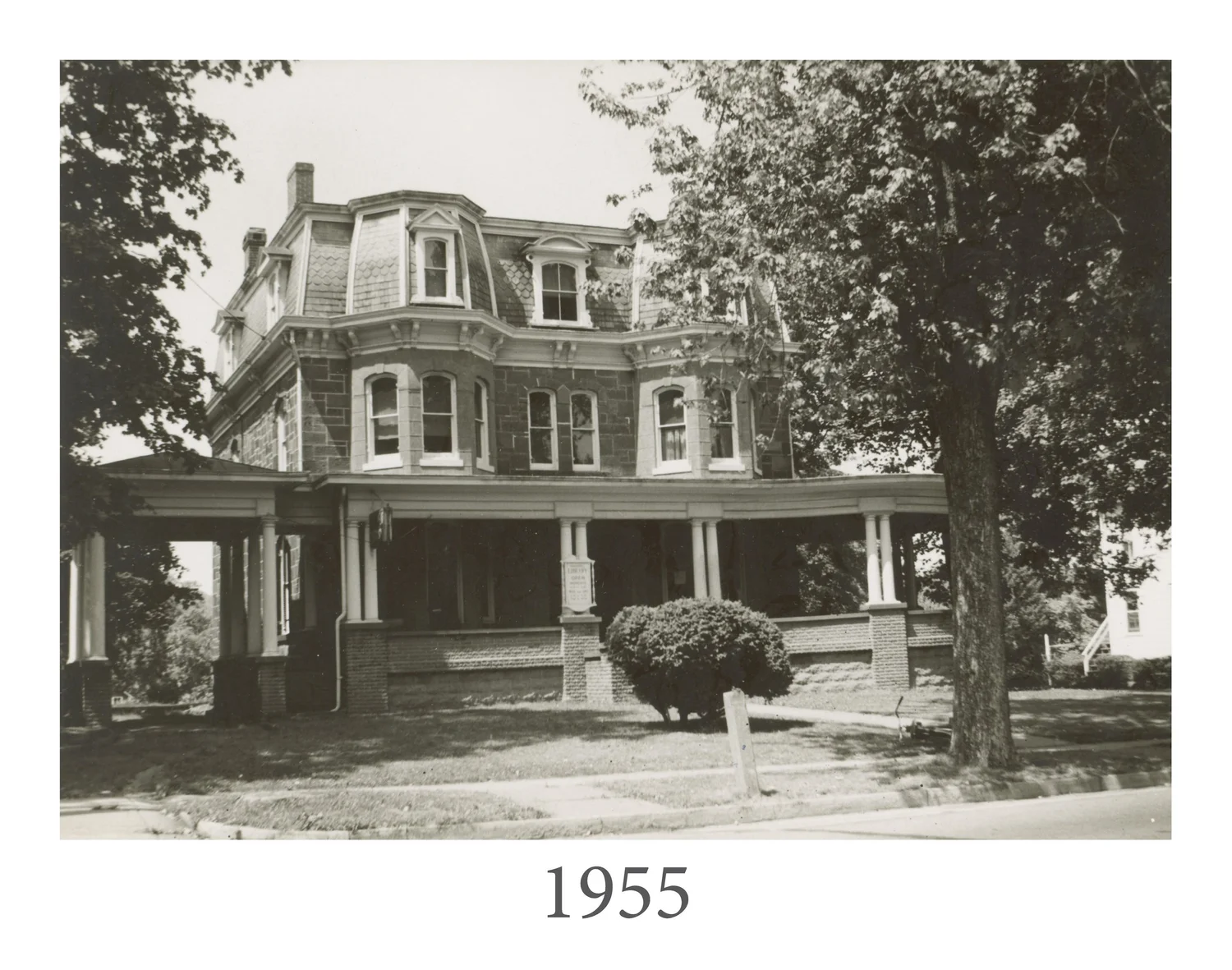 The Hopewell Museum Mansion Over the Decades — The Hopewell Museum