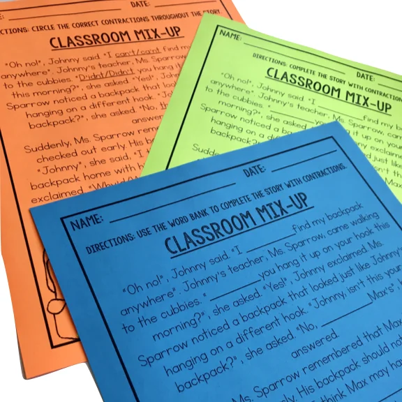 5 Ways to Differentiate with COLOR This Year! — The Simple Classroom