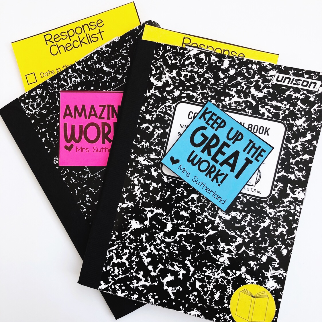 Reading Response Notebook System — The Simple Classroom