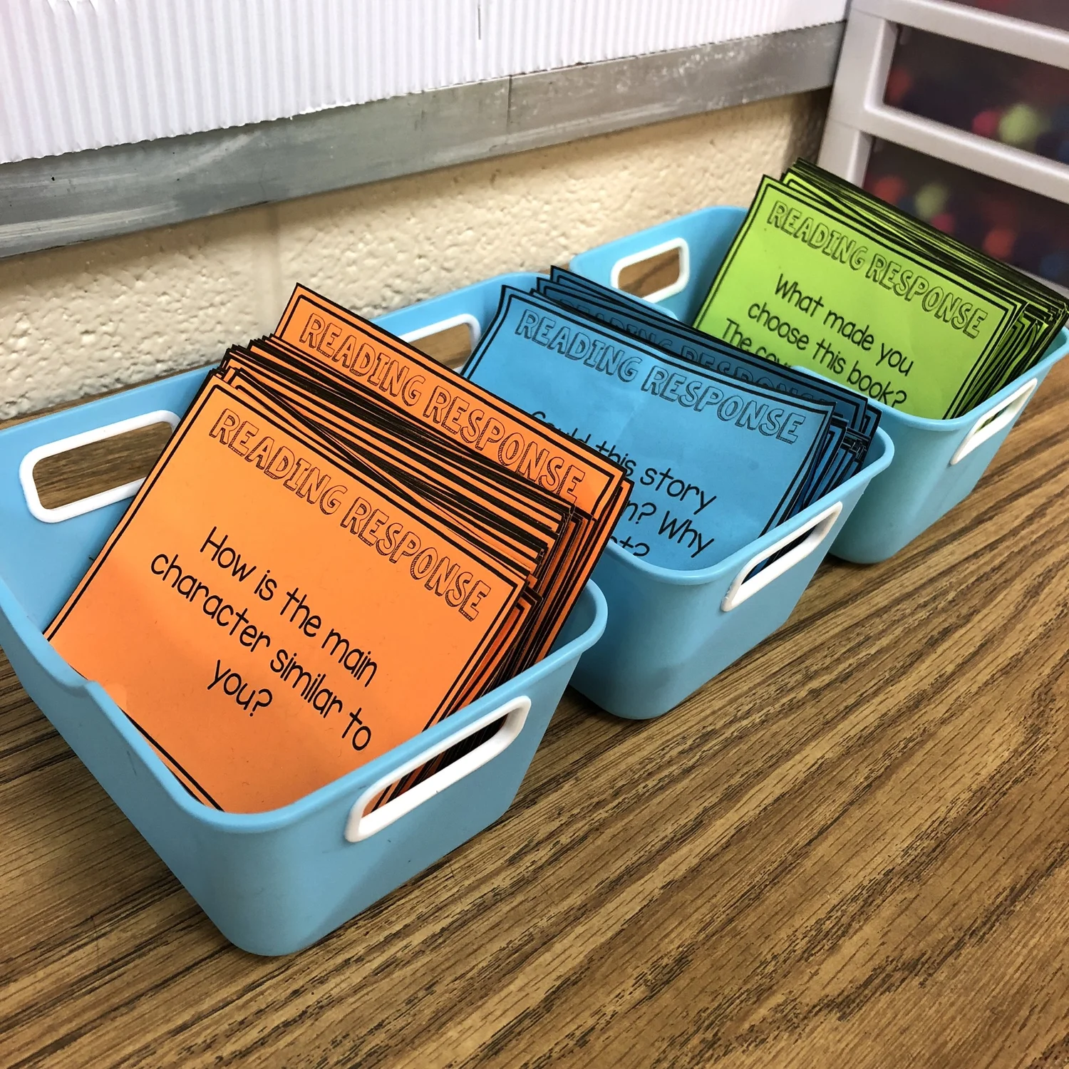 Reading Response Notebook System — The Simple Classroom