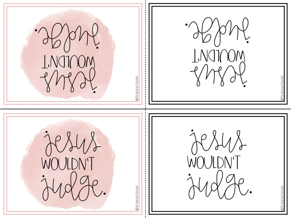 Devotions for Teachers: Jesus Wouldn’t Judge — The Simple Classroom