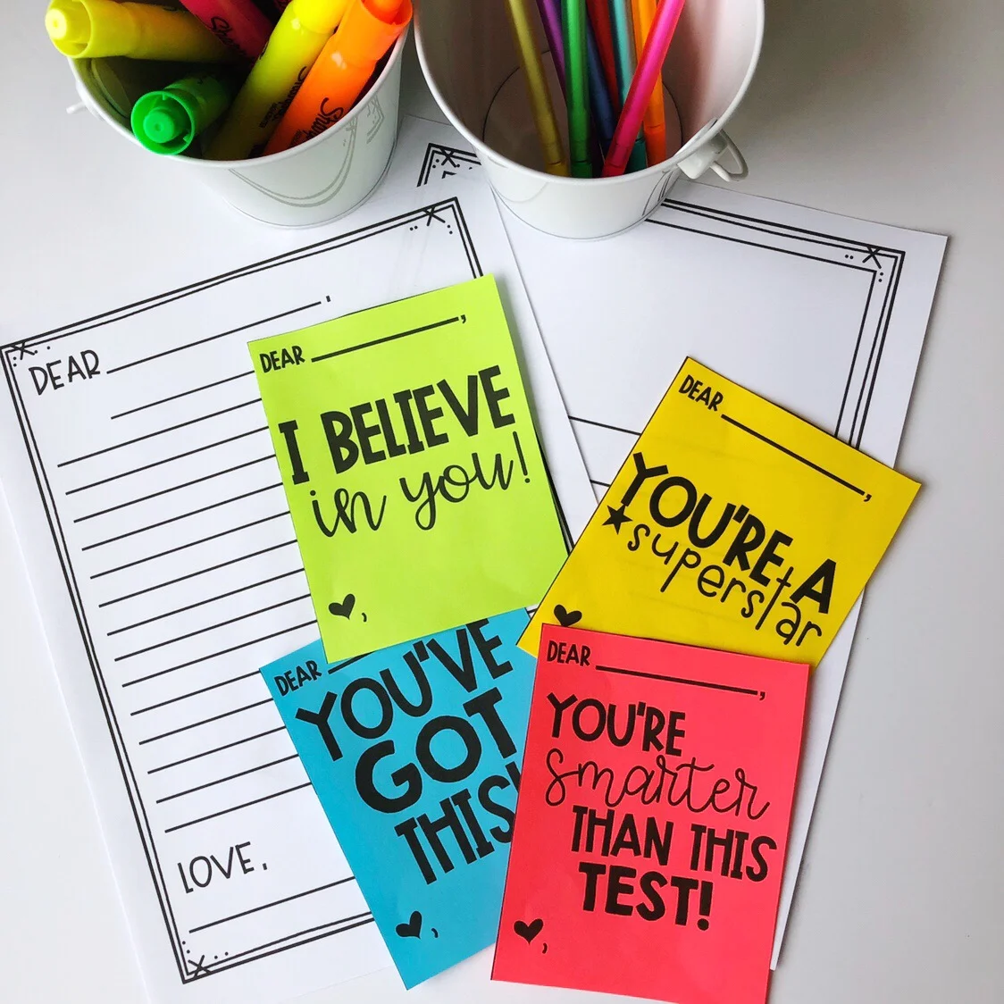 Testing Season Letters that Your Students will LOVE — The Simple Classroom