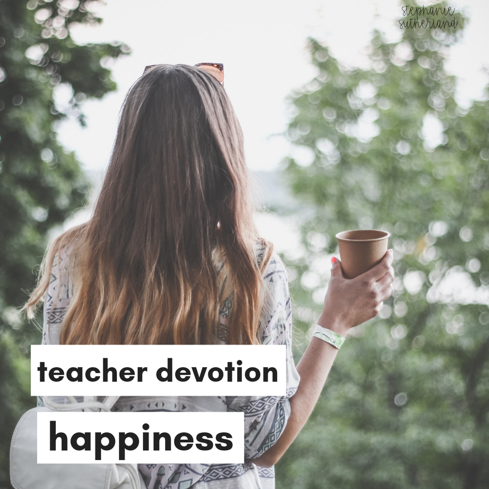 Devotions for Teachers: Girl, Read Your Bible — The Simple Classroom