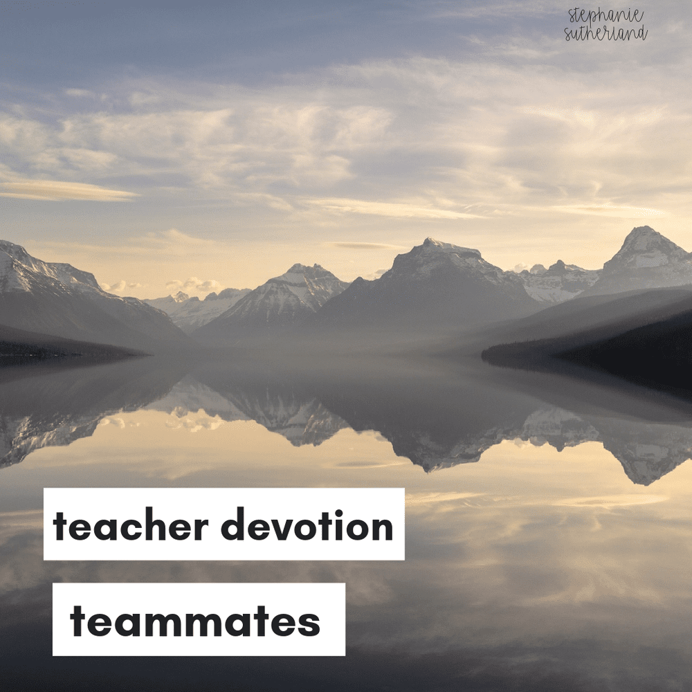 Devotions for Teachers: Jesus Wouldn’t Judge — The Simple Classroom