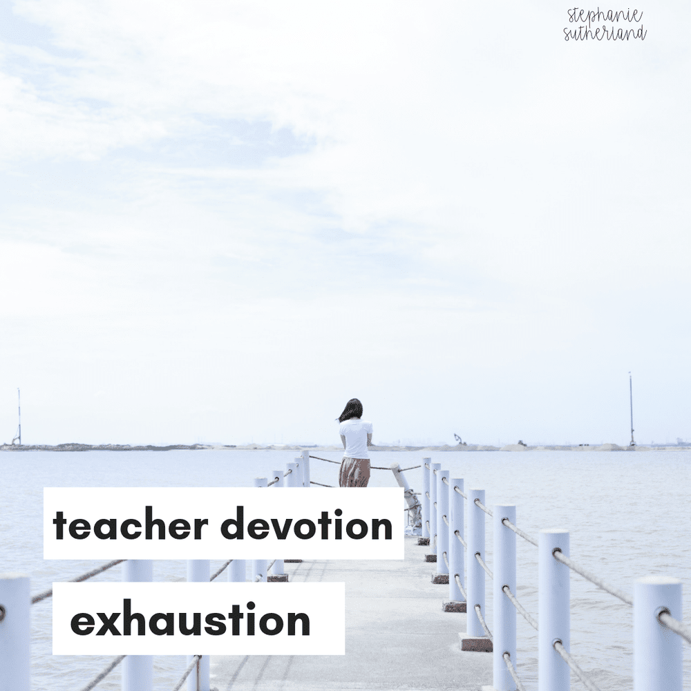 Devotions for Teachers: Teacher Tired — The Simple Classroom