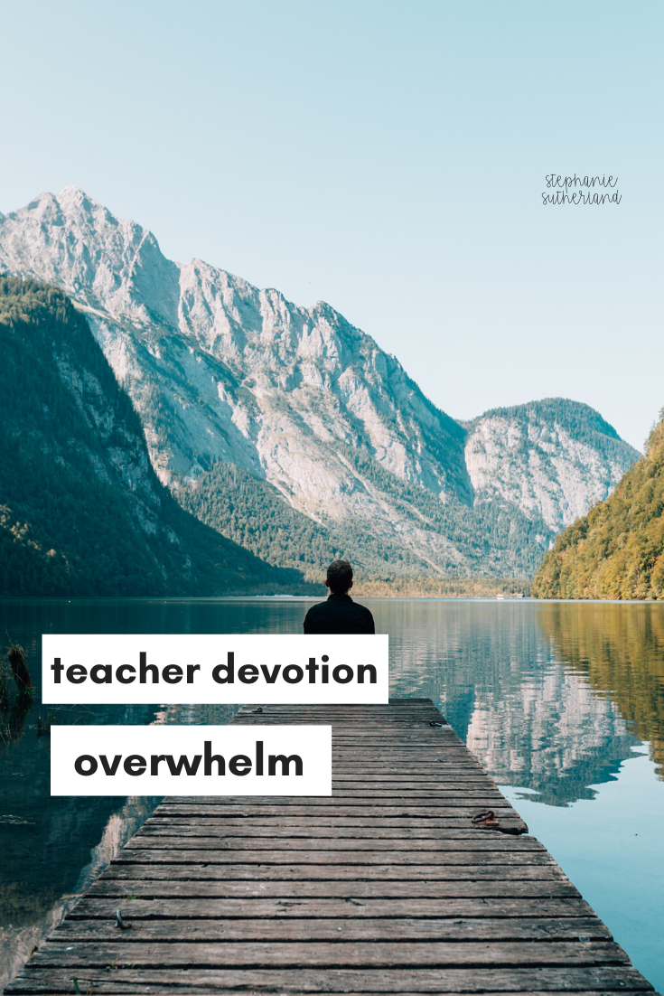 Devotions for Teachers — The Simple Classroom
