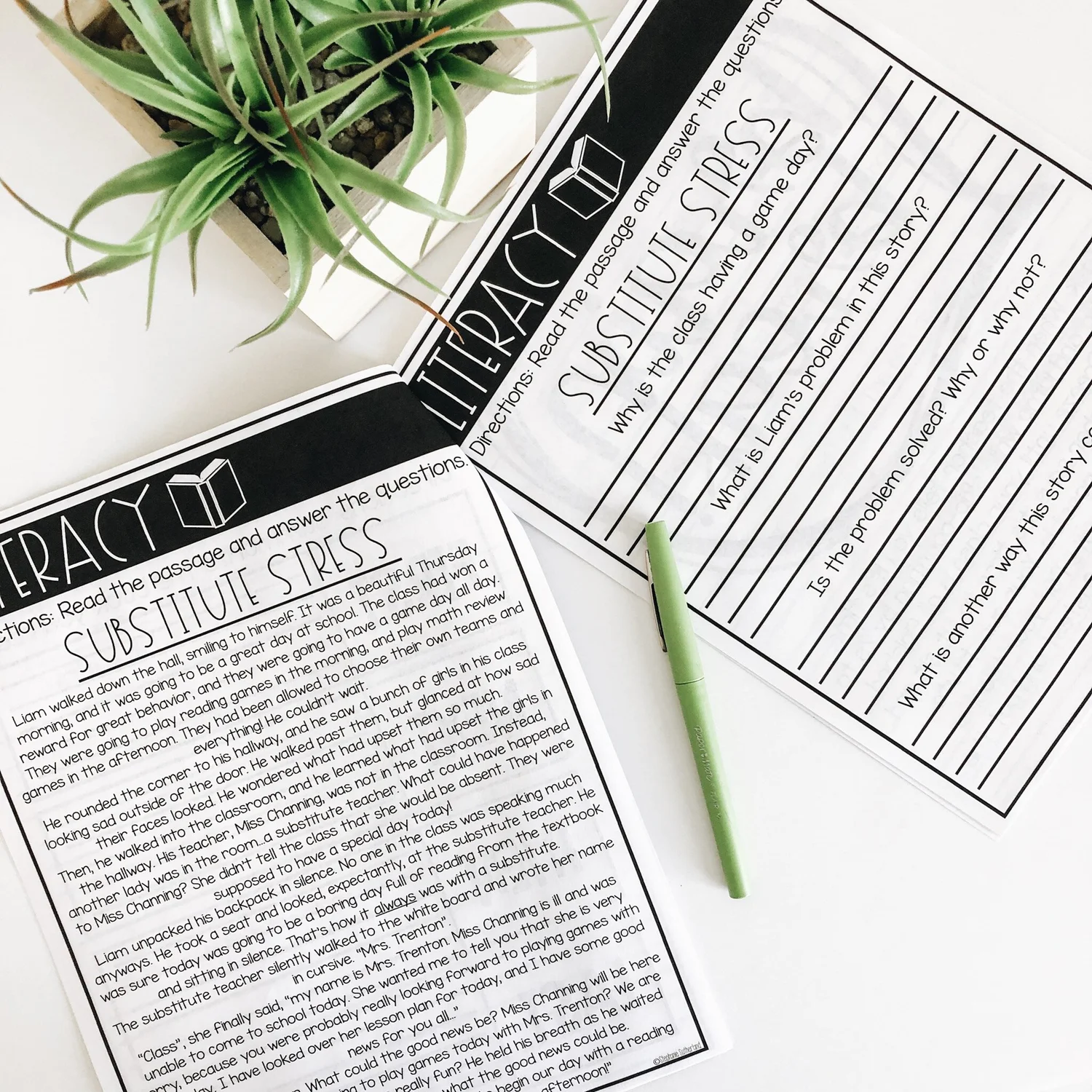 Emergency Sub Plans That are COMPLETELY DONE — The Simple Classroom