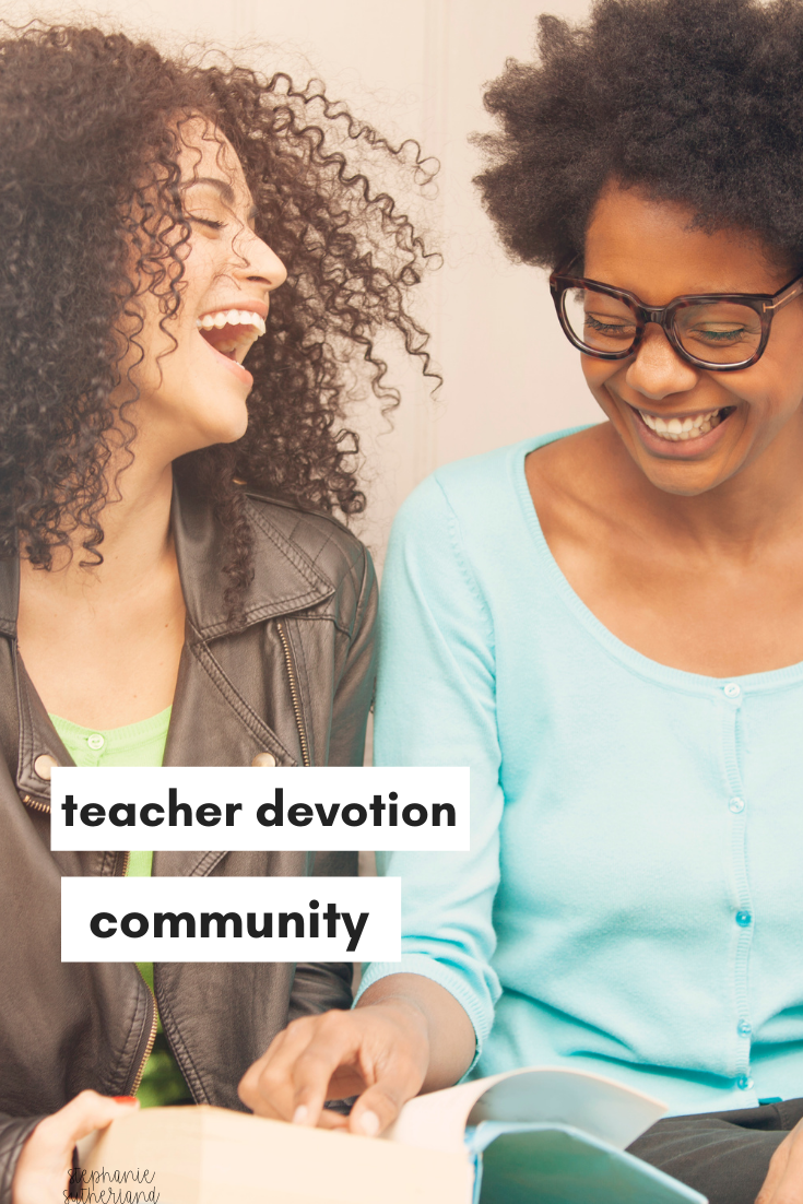 Devotions for Teachers — The Simple Classroom