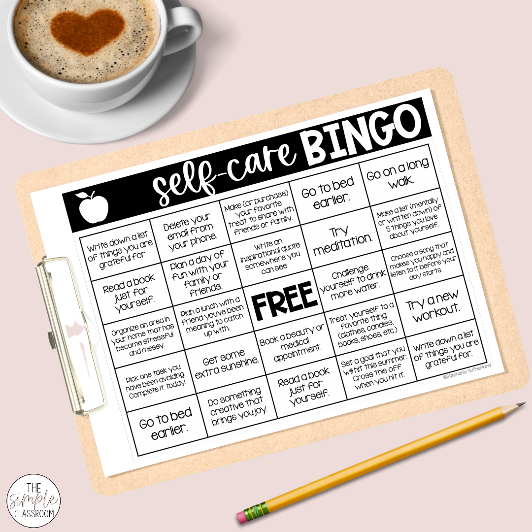 How to Recharge this Summer — The Simple Classroom