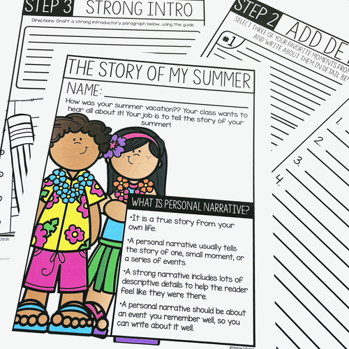 A Back to School Writing Lesson — The Simple Classroom