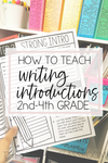 Writing a Strong Introduction | Writing Mini-Lessons — The Simple Classroom