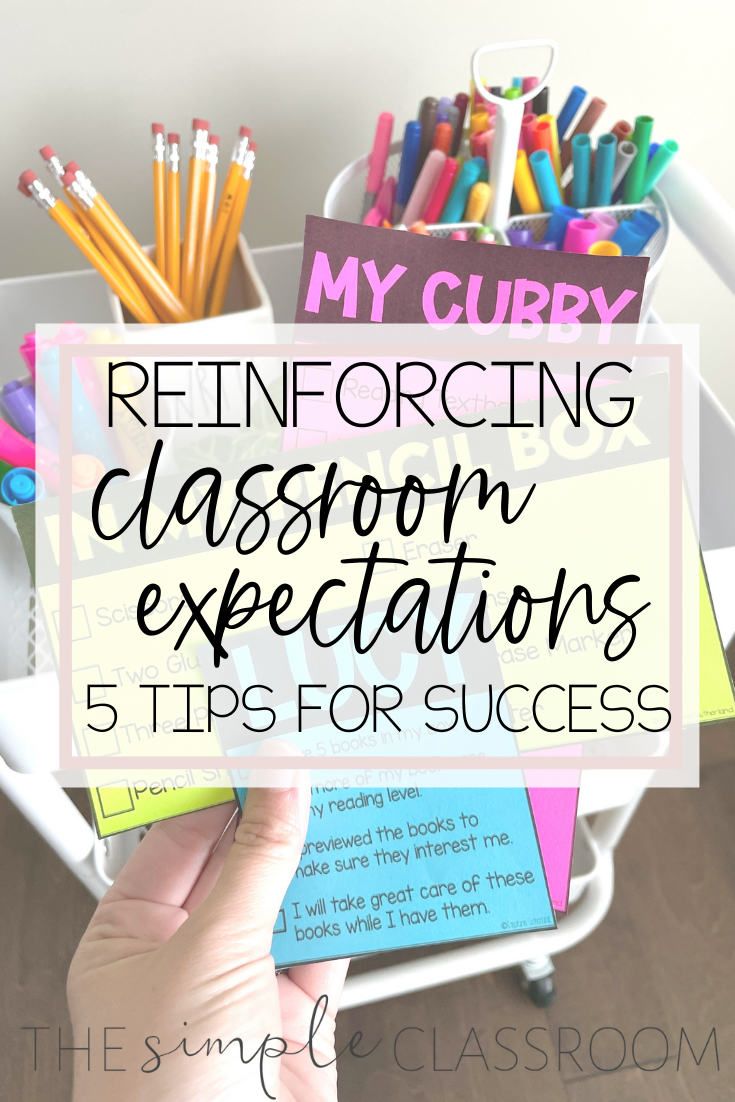 Reinforce Expectations with These 5 Tips — The Simple Classroom