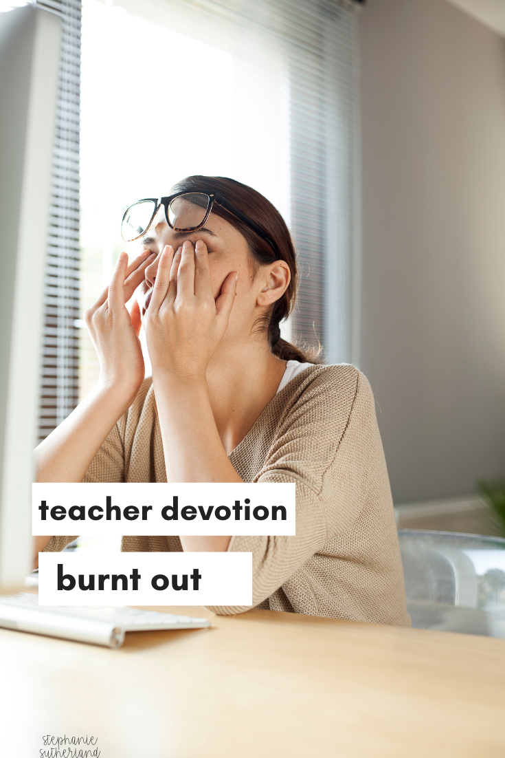 Devotions for Teachers — The Simple Classroom