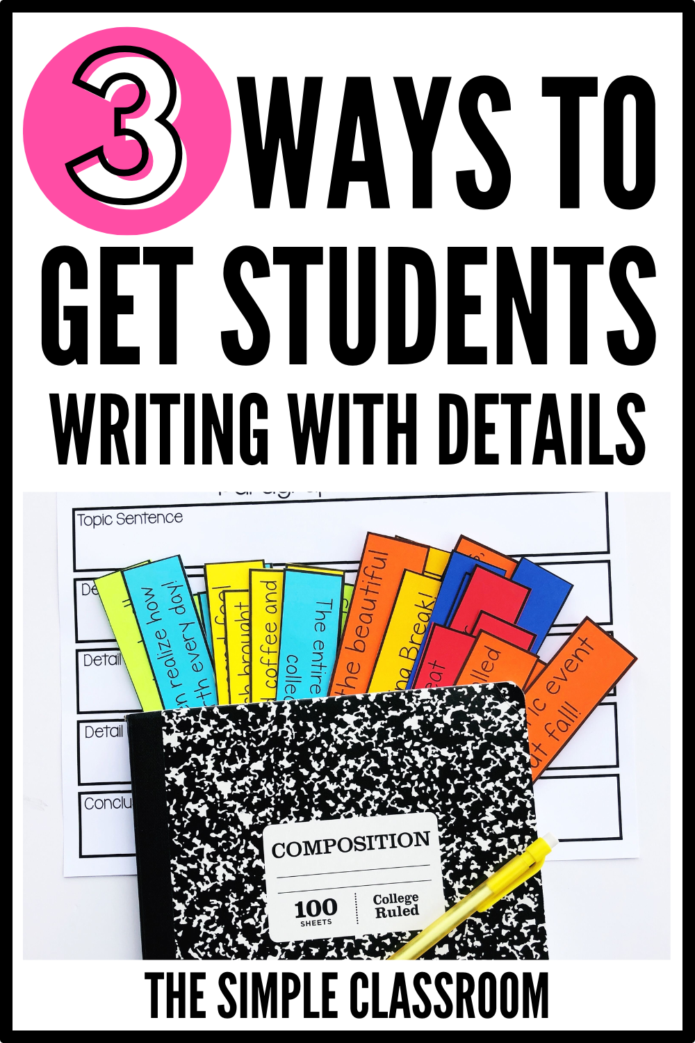 ELA/Writing — Blog — The Simple Classroom