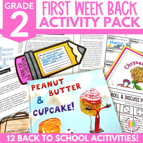 First Week of 2nd Grade Lesson Plans — The Simple Classroom