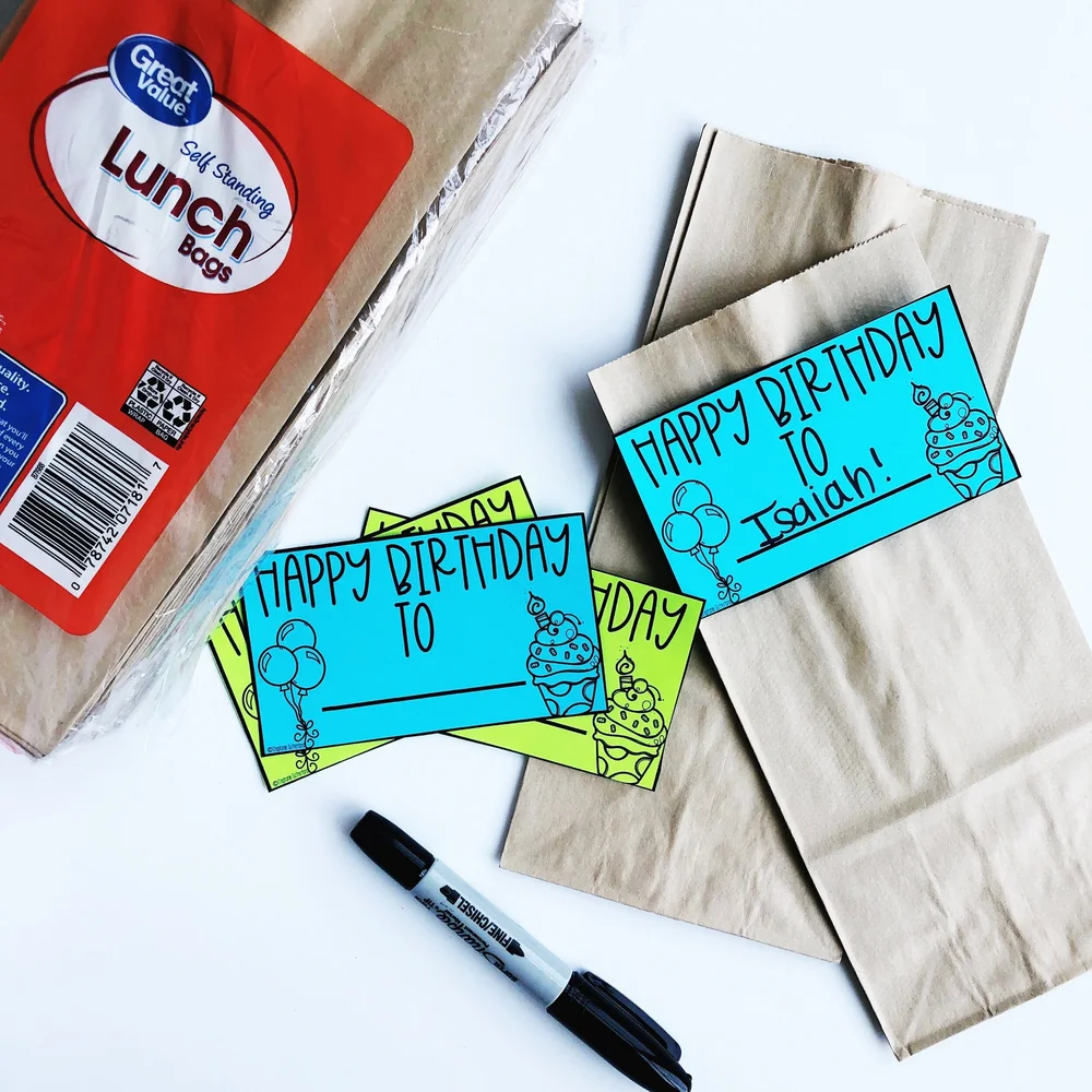 The Easiest Student Birthday Gifts in a Real 2nd Grade Classroom — The ...